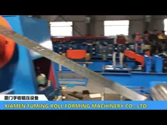 Ligne de perforation et de recouvrement pour profilés verticaux