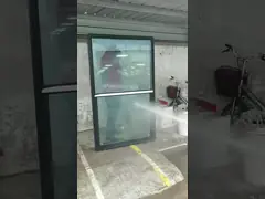 China Craftsman Home Anthracite Grey UPVC Windows Single Hung For Balcony for sale