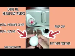 Engine oil empty tin cans 4liter 1gallon