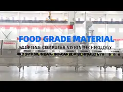 Automatic photoelectric fruit sorting system