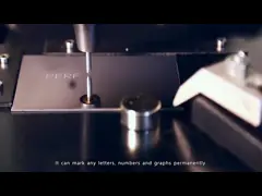 テーブルトップ 400W 銅,青銅,硬いプラスチック ドットピーンマークマシン