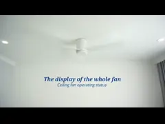 Dimmable Led Ceiling Fan With Remote Control Low-Ceiling Living Room Modern