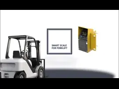 China Warehousing Fork Truck Mounted Scales  Indicator 5000kg For Weight fork truck mounted scales for sale