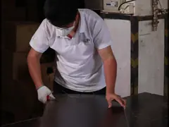 This is production line edgebanding