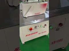 The beveled edge processed by the acrylic chamfering machine is directly bright