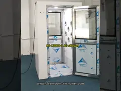 China 25m/S Clean Room Air Shower LED Light With Adjustable Airflow And Safety Sensors for sale