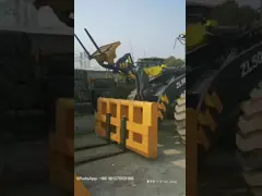 XCMG 5.5 Ton 3.2m3 ZL50GN Wheel Loader 162kW WEICHAI Engine with fork