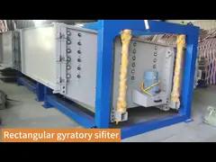 China Customized 1 - 8 Screen Deck Gyratory Screening Machine With 2 - 600 Mesh Screen Mesh for sale