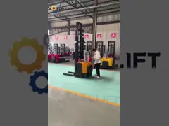 1150mm 포크 전기 팔레트 트럭 스택 210Ah 1450mm 미니 회전 반지름