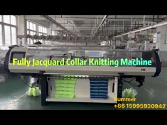 Macchine per la maglieria a colletto completamente a Jacquard