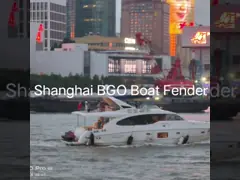 China A30 PVC Inflatable Boat Safety Ball UV Proof Anti Abrasion Boat Fender Buoys For Marine for sale