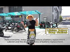 Battery swapping station
