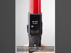 Electronic Whistle Alcohol Breath Analyzer Quick Inspection Red Baton Breathalyzer