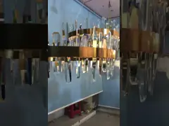 Crystal Pendant Chandelier Lighting Fixture