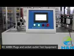 IEC 60884 PLUGS AND SOCKET-OUTLETS TESTING EQUIPMENT