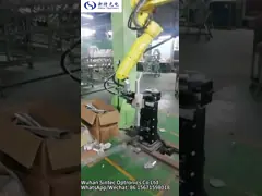 2000W 3000W Fiber Laser Source 6 Axis 3D Robot  Laser Cutter