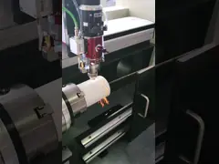 High speed fiber laser metal pipe cutting machine