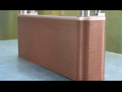 China Stainless Steel SUS304/316L Brazed Plate Heat Exchanger For Hydronic Heating for sale