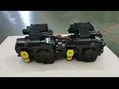 China 2500r/Min Rated Speed Tandem Hydraulic Pumps With Pressure And Flow Control 110cc/R+110cc/R for sale