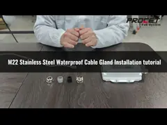 M22 Stainless Steel Waterproof Cable Gland Installation tutorial