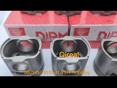 중국 6151-31-2511 발굴기 S6D125-1 S6D125 엔진에 대한 철근 피스톤 판매용