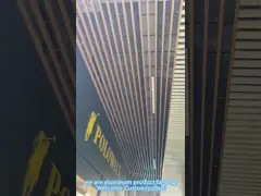 China OURS Wall Materials Decorative Materials Aluminium Column Covers Cladding Panel Aluminum Alloy Curtain Walls for sale