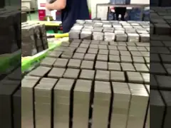 Magnete incollato per il processo di taglio