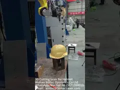 3D Laser cutting machines for Helmet