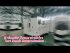 China 160KW Concrete Hydraulic Test Benches Hydraulic Valve Test Bench 45Mpa for sale