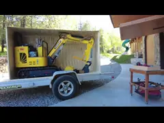 Earthwork Hydraulic 7 Ton Wheeled Digger Clamshell Shovel Wheel Excavator For Engineering