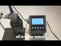 Industrial Online Oil In Water Sensor RS485 4 - 2mA Fluorescence Sensors Probe
