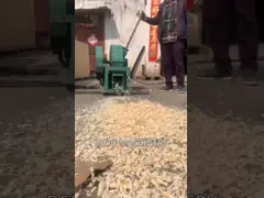High Capacity Wood Tree Shaving Machine Automatic Tree Shaving Machine