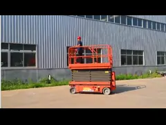 6m 8m 10m 12m 14m Aerial Small Work Platform Hydraulic Self Driving Electric Scissor Lifts