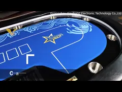Foldable Led Texas Hold'em Poker Table