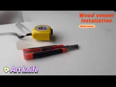 How to install bamboo charcoal wood veneer panels