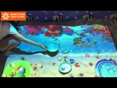 China Kids Best Interactive Floor Projector Sand Beach Interactive Games Projector for sale