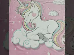 Pink Animal Printed Flannel Fleece Fabric 100% Polyester