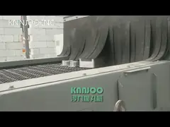 wire mesh belt shot blasting machine