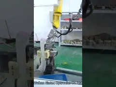 3d arc cutting and hole cutting of metal special-shaped pipe fittings