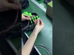China 24 Core Fiber Distribution Box PC ABS FTTH Fiber Optic Distribution Box for sale