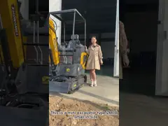 ZHONGMEI Farm Use Small Digger Earth Moving Machinery Mini Crawler Excavator