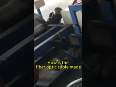 Optical cable production process