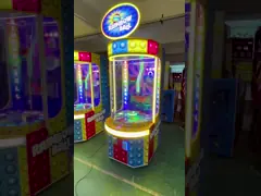 Pop arcade ticket drop ball game