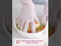 China Ultra Strong White Disposable Nitrile Gloves Multi Purpose 8Mil Nitrile Disposable Gloves for sale