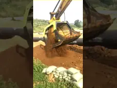 Customized long reach boom for excavator Q355B excavator arm