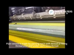 PET-micron 100 150 200 250 300 Polyestermaas Filter voor droogmachines