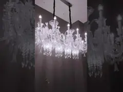 High End Crystal Candle Chandelier