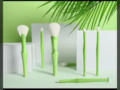 Makeup Brush Set With Synthetic Hair,Aluminium Ferrule And Plastic Handle