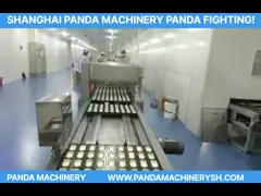 Tipo de embalagem 400kg/H disponível da máquina comercial do cozimento do bolo do creme vário