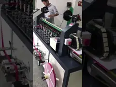 China Book Back Wrapping Machine Spine Taping Machine Book Back Glue Binding Machine Equipment for sale